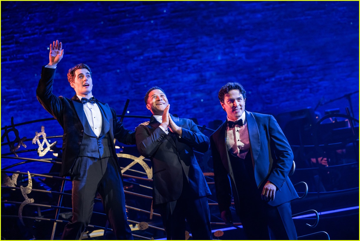 'Old Friends' Ashley Park & Jesse Tyler Ferguson Make It a Stephen Sondheim Kinda Night: Photo ...