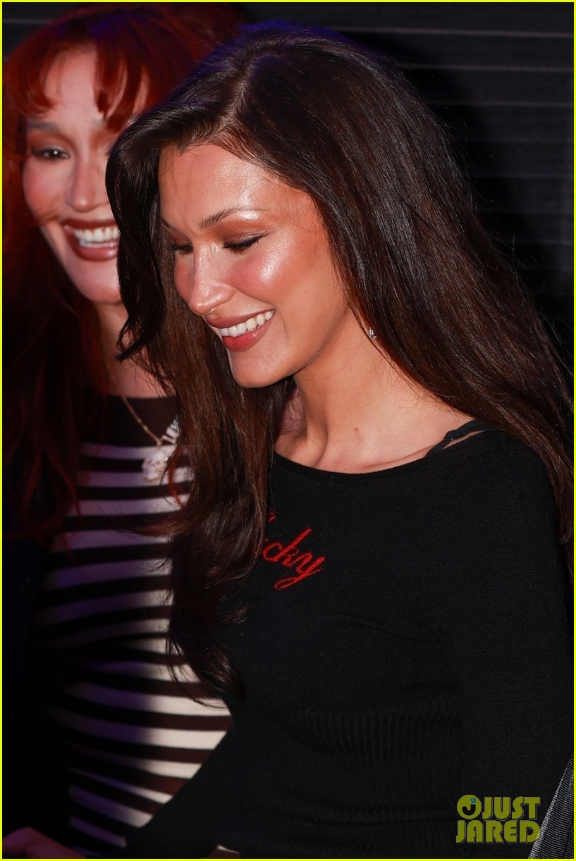 Bella Hadid Rocks Short-Shorts & Cowboy Boots to Olivia Rodrigo's 22nd ...