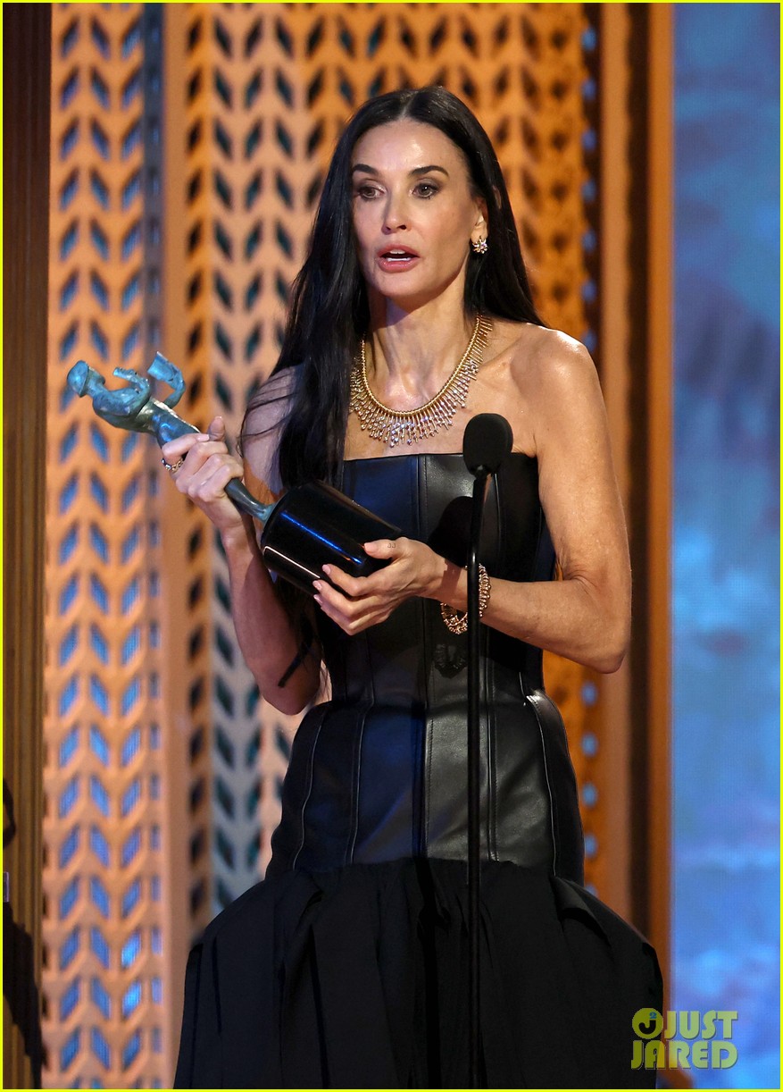 Demi Moore Wins Outstanding Lead Actress at SAG Awards 2025, Shares ...