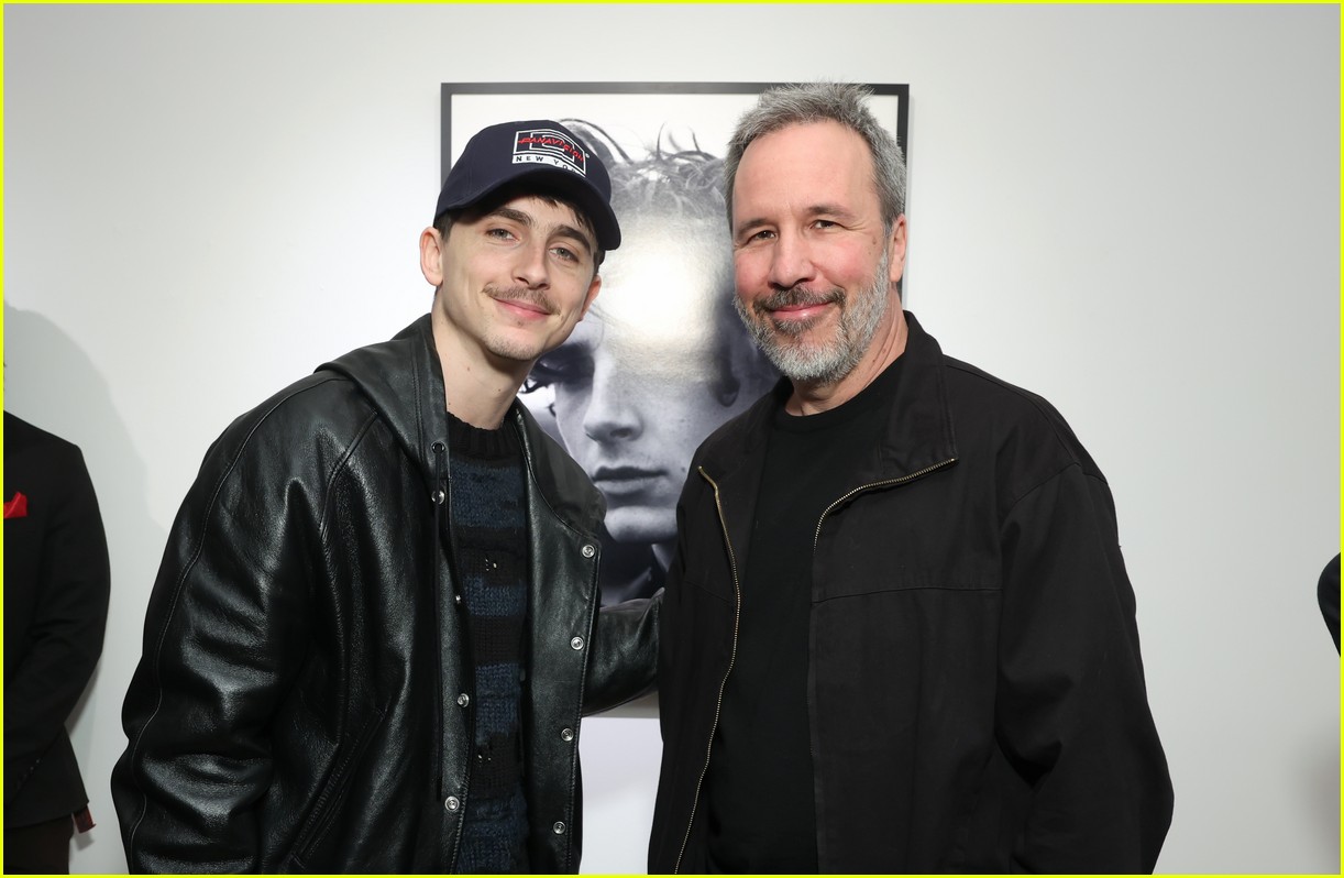 Timothee Chalamet Supports 'Dune' Co-Star Josh Brolin at 'Dune: Exposures' Gallery Opening ...