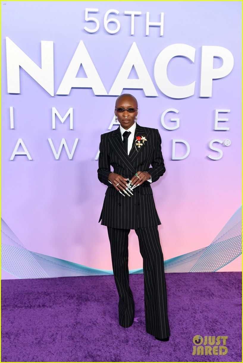 Cynthia Erivo & Partner Lena Waithe Attend NAACP Image Awards 2025 ...