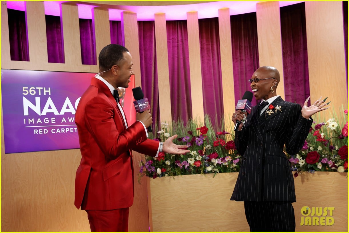 Cynthia Erivo & Partner Lena Waithe Attend NAACP Image Awards 2025 ...