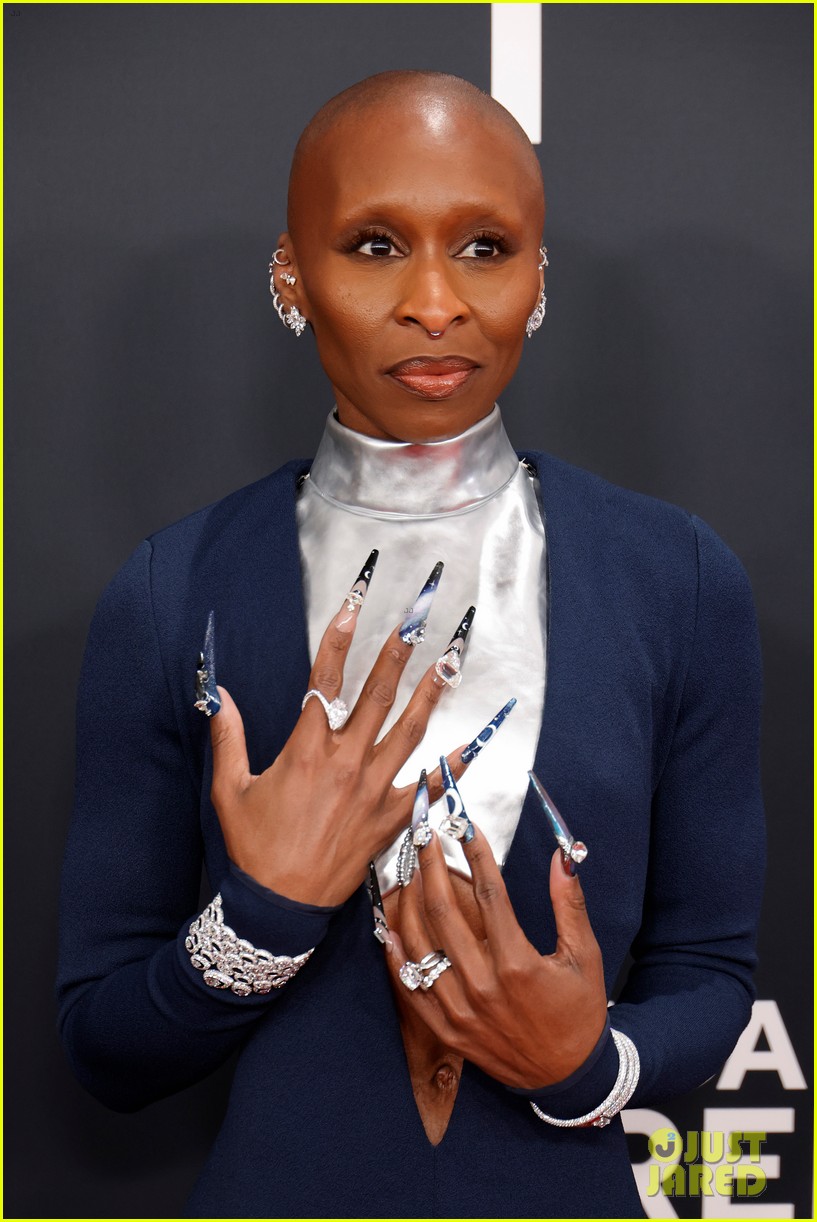 Cynthia Erivo Wears Massive Ring on That Finger While Attending Grammys ...