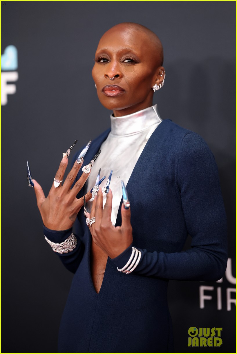 Cynthia Erivo Wears Massive Ring on That Finger While Attending Grammys ...