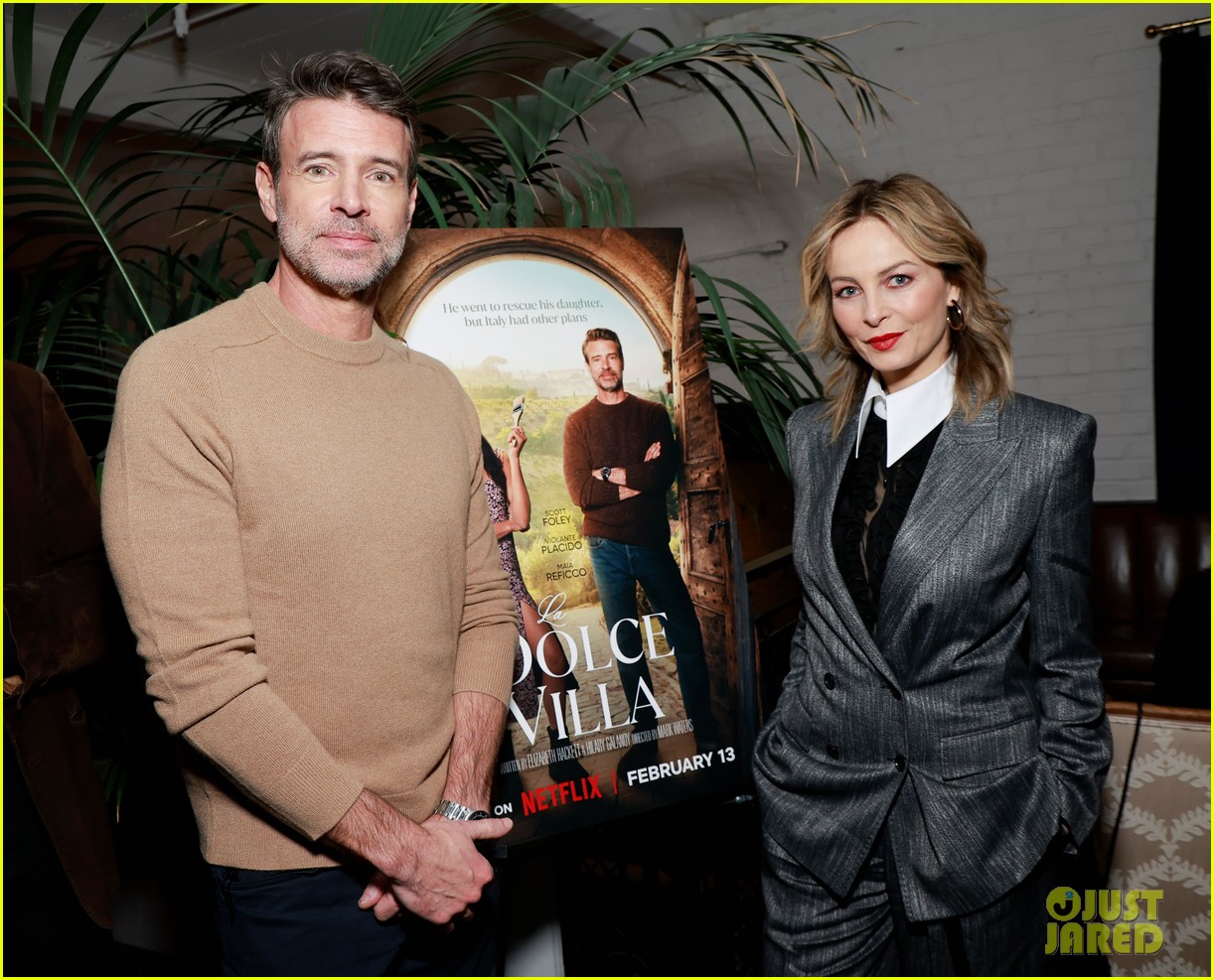 Scott Foley Makes Rare Appearance with Wife & Kids at 'La Dolce Villa' Netflix Screening: Photo ...