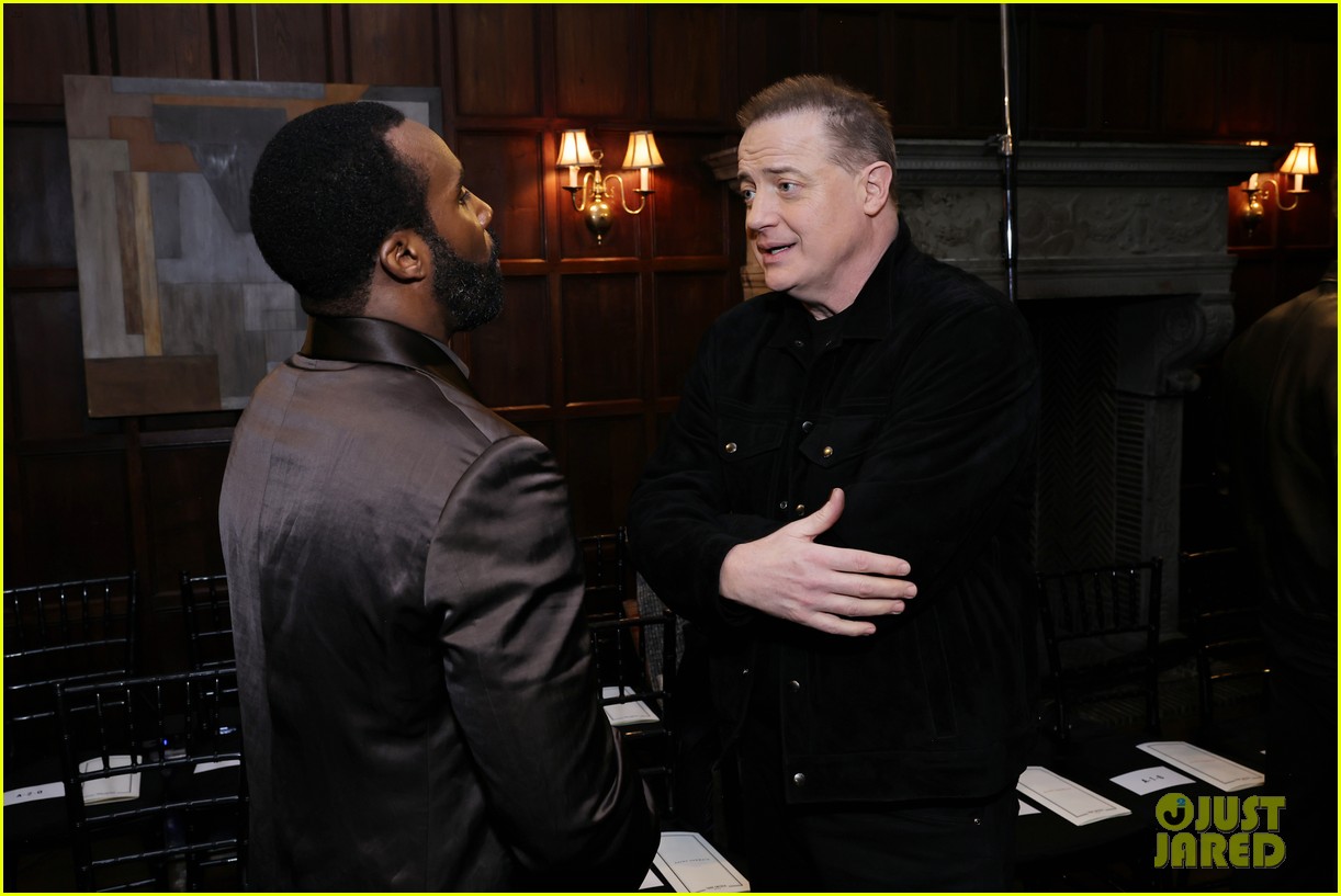 Brendan Fraser Watches Son Holden, 20, Walk the Runway in Todd Snyder's ...