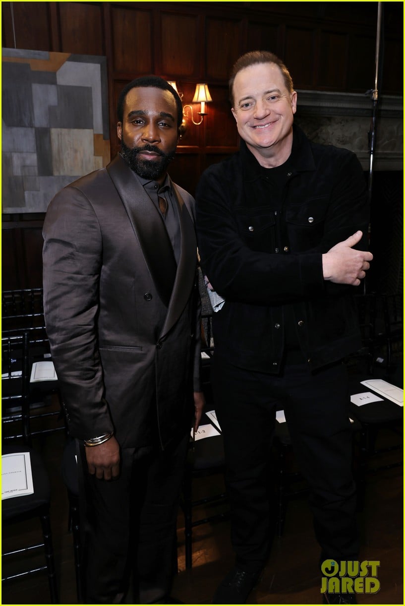 Brendan Fraser Watches Son Holden, 20, Walk the Runway in Todd Snyder's ...