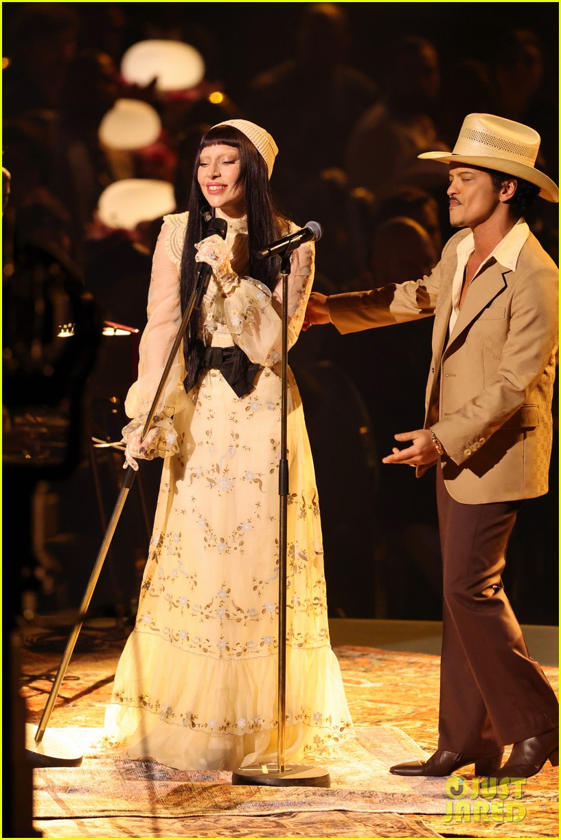 Lady Gaga & Bruno Mars Cover 'California Dreamin'' in L.A. Fires Tribute at Grammys 2025 - Watch ...