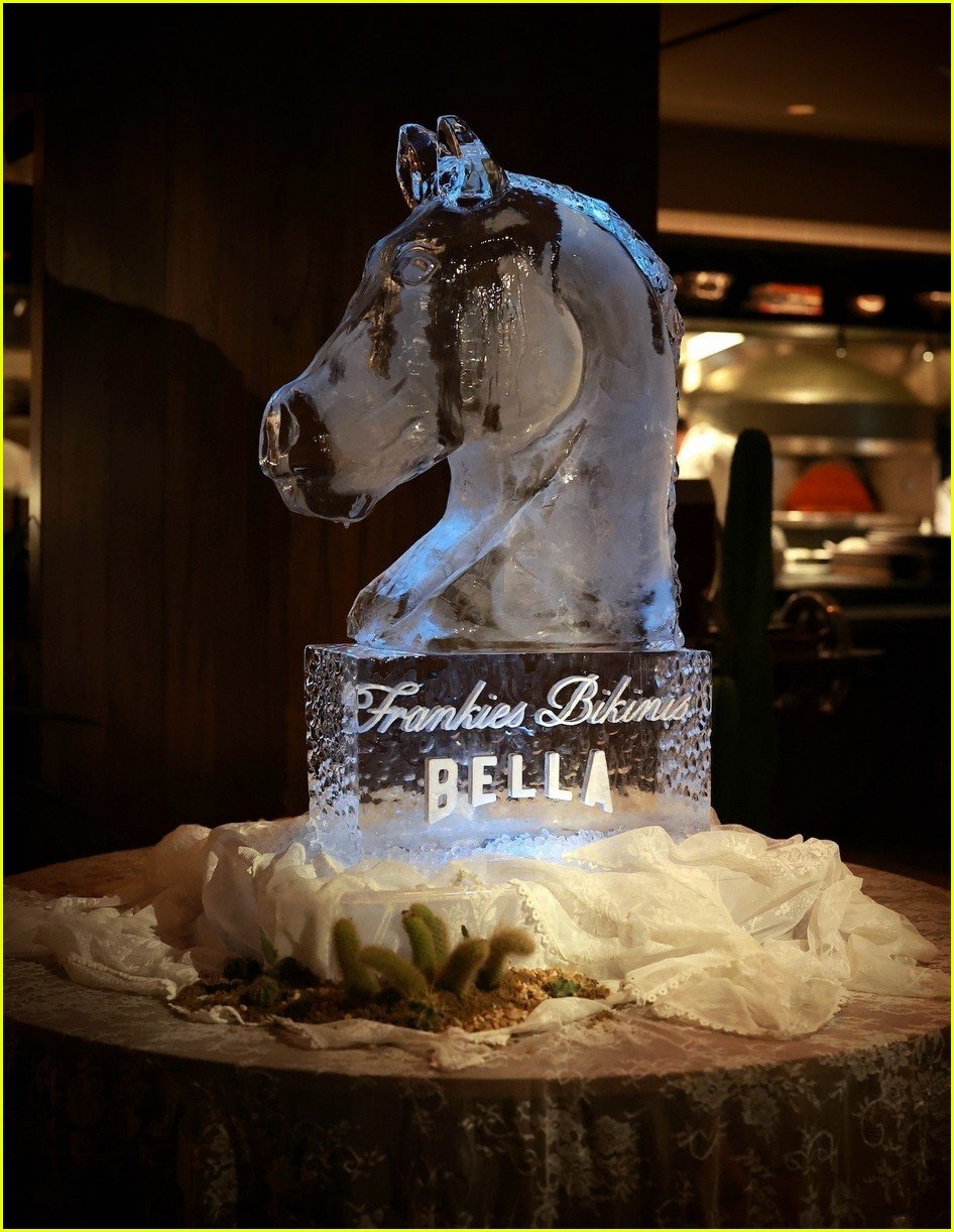 Bella Hadid Gets Support from BFFs Like Hailey Bieber & More at Frankies Bikinis Collab Launch ...