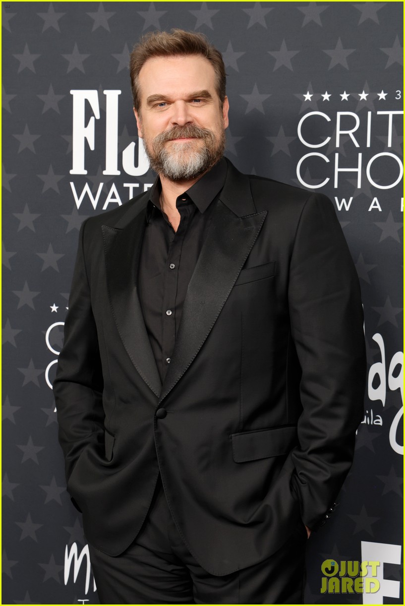 David Harbour Goes Without Wedding Ring at Critics Choice Awards 2025 ...