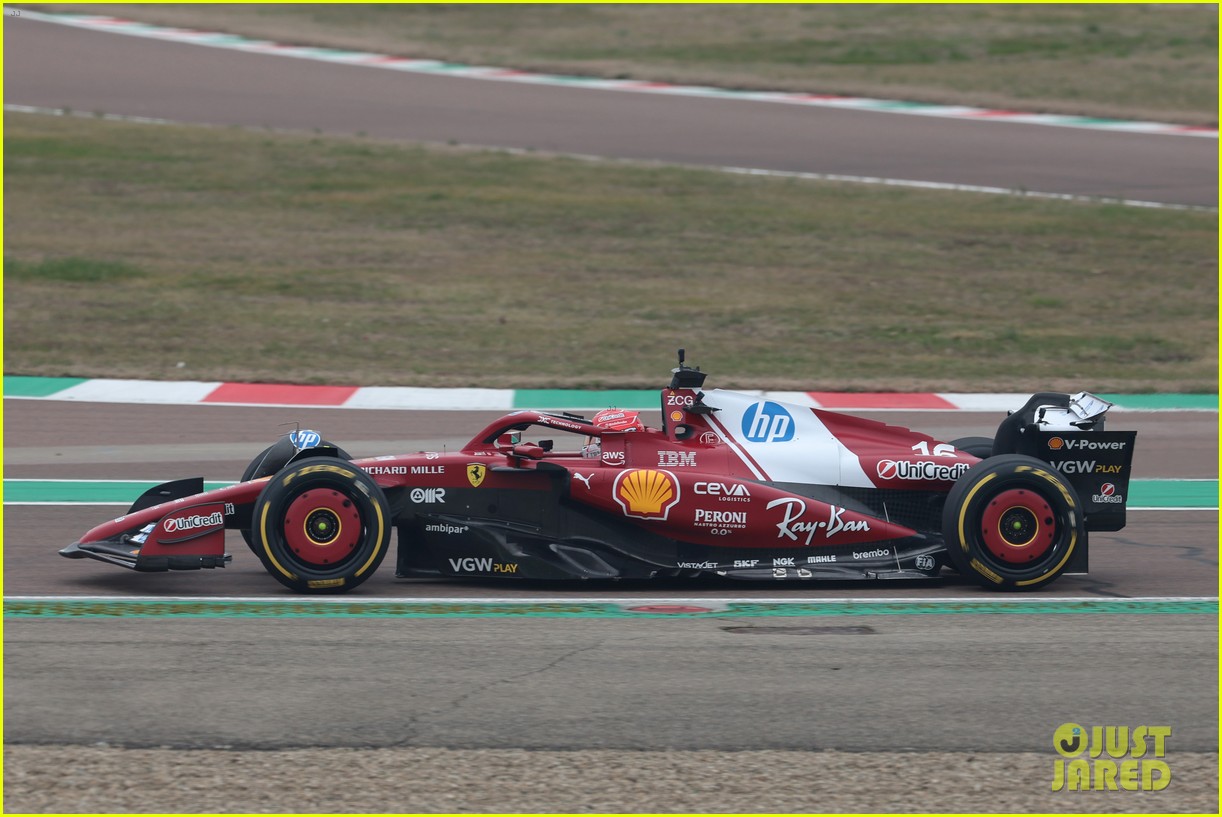 Ferrari's Lewis Hamilton & Charles Leclerc Hit the Track In SF-25 For First Time, Hours After ...