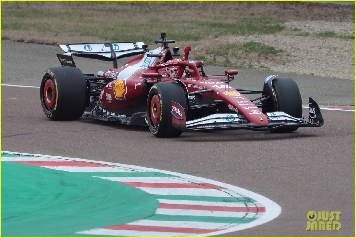 Ferrari's Lewis Hamilton & Charles Leclerc Hit the Track In SF-25 For First Time, Hours After ...