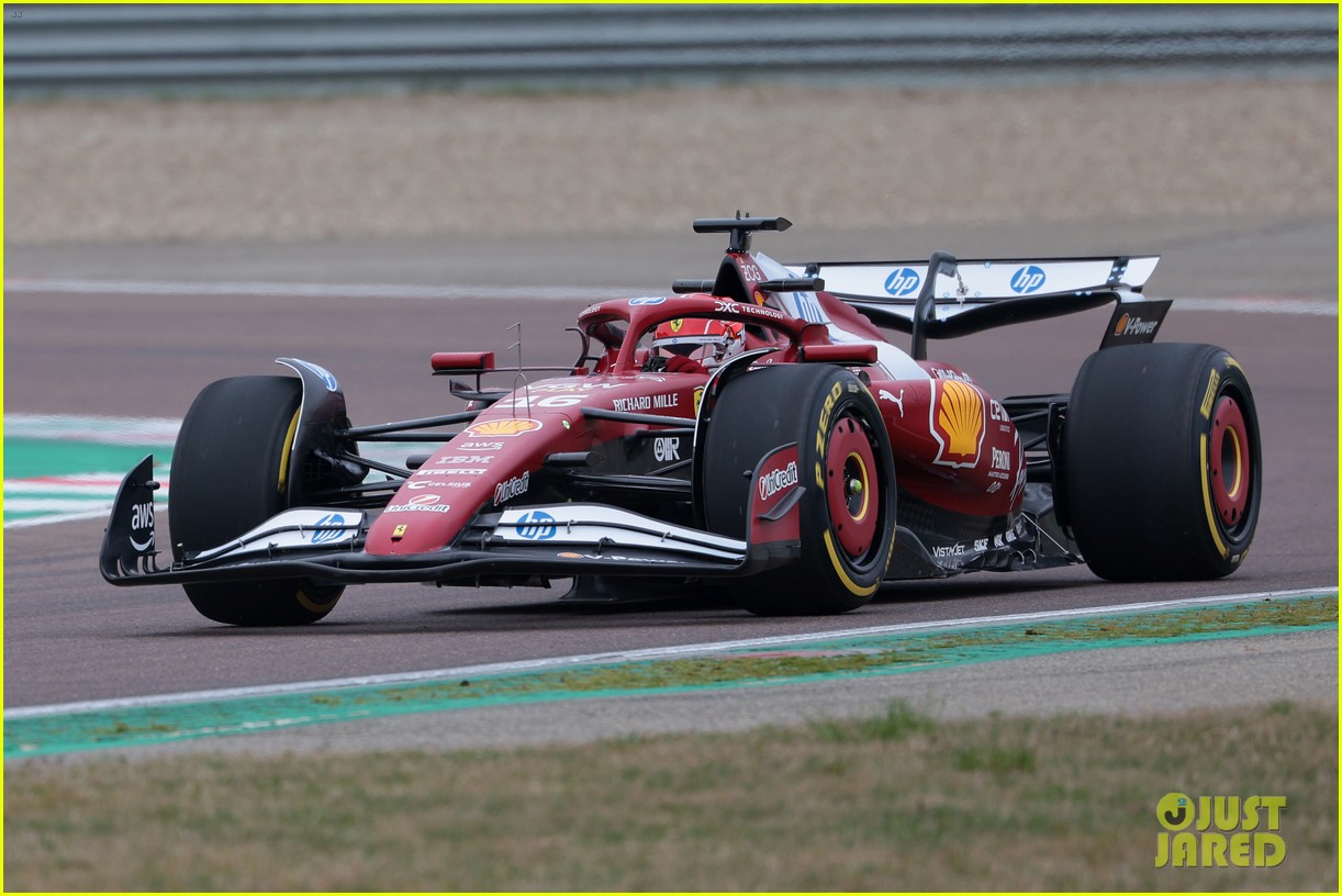 Ferrari's Lewis Hamilton & Charles Leclerc Hit the Track In SF-25 For First Time, Hours After ...