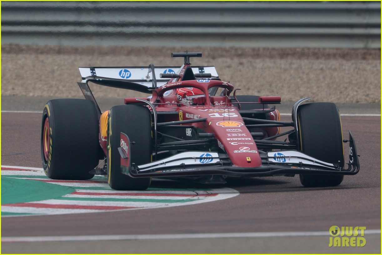 Ferrari's Lewis Hamilton & Charles Leclerc Hit the Track In SF-25 For First Time, Hours After ...