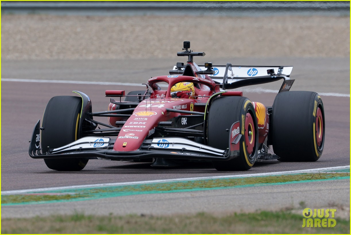 Ferrari's Lewis Hamilton & Charles Leclerc Hit the Track In SF-25 For First Time, Hours After ...