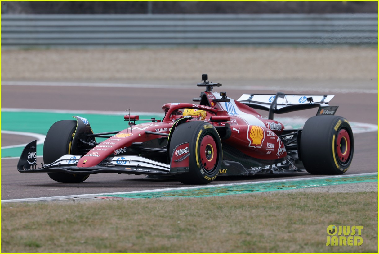 Ferrari's Lewis Hamilton & Charles Leclerc Hit the Track In SF-25 For First Time, Hours After ...