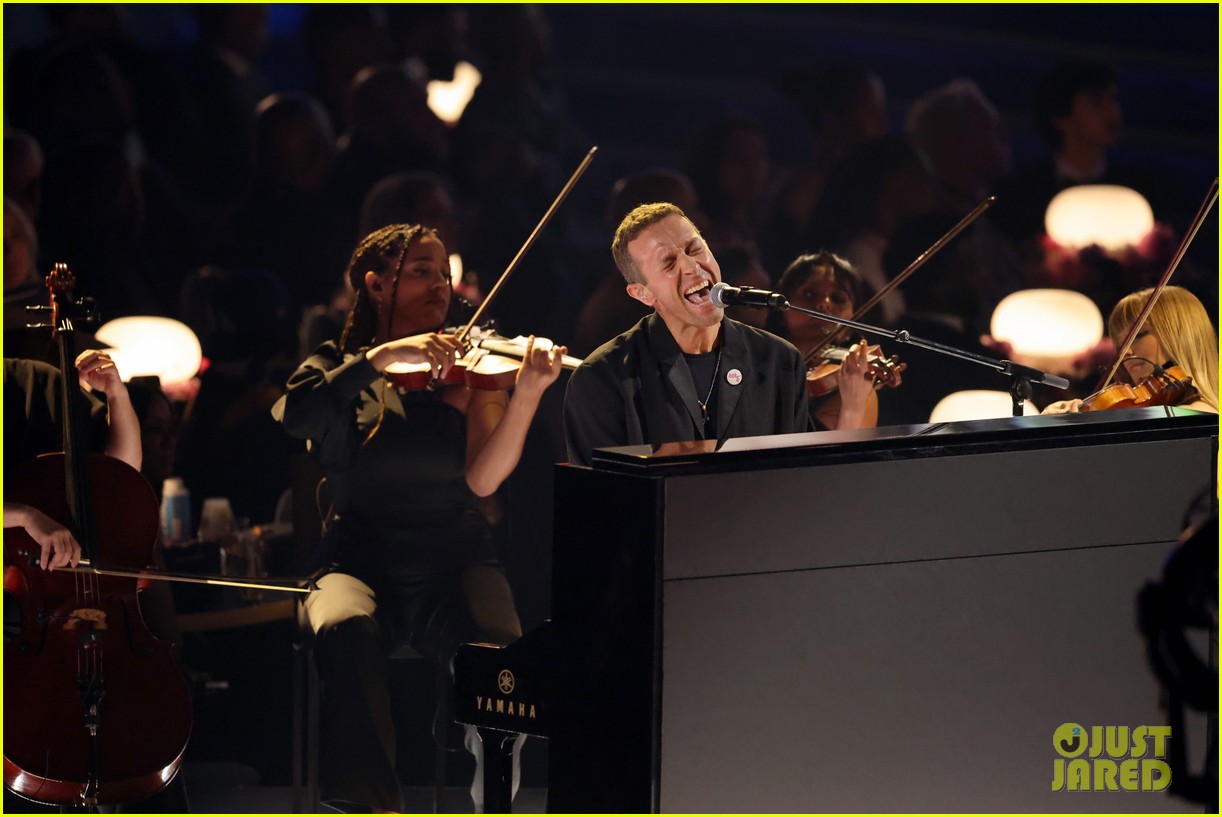 Chris Martin Performs Coldplay's 'All My Love' For Grammys 2025 In ...