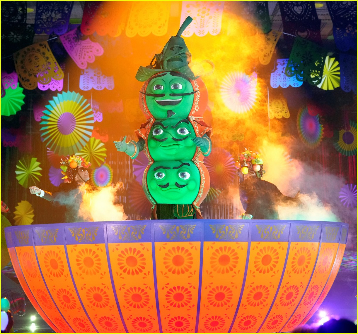 Who Is Fuzzy Peas on 'The Masked Singer' Season 13? Clues, Guesses ...