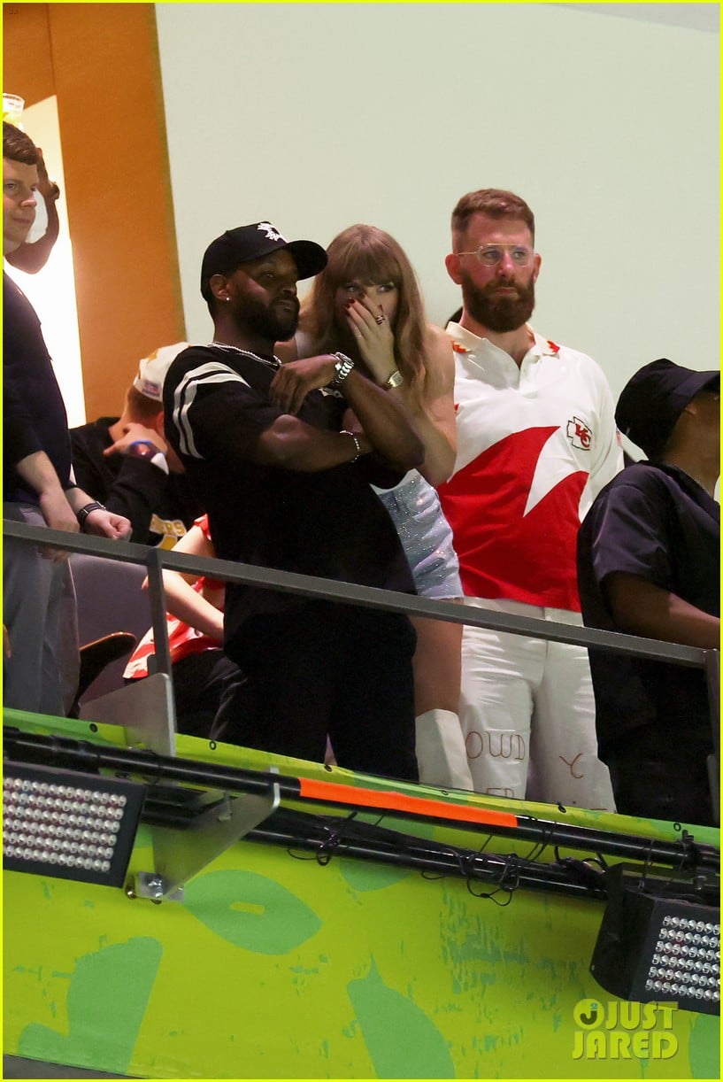 Machine Gun Kelly Spotted in Taylor Swift's Suite at Super Bowl 2025 ...