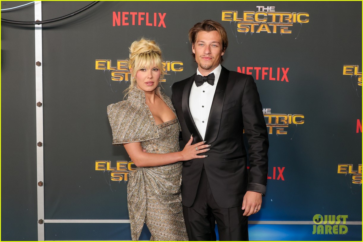 Millie Bobby Brown Shares Kisses with Husband Jake Bongiovi at 'The Electric State' Red Carpet ...