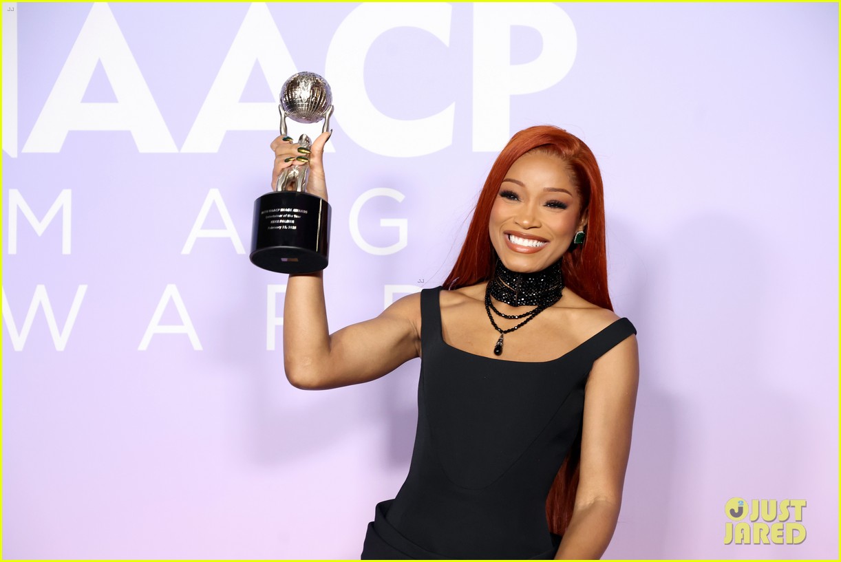 Keke Palmer Wins Entertainer of the Year at NAACP Image Awards 2025 - Watch Her Speech!: Photo ...