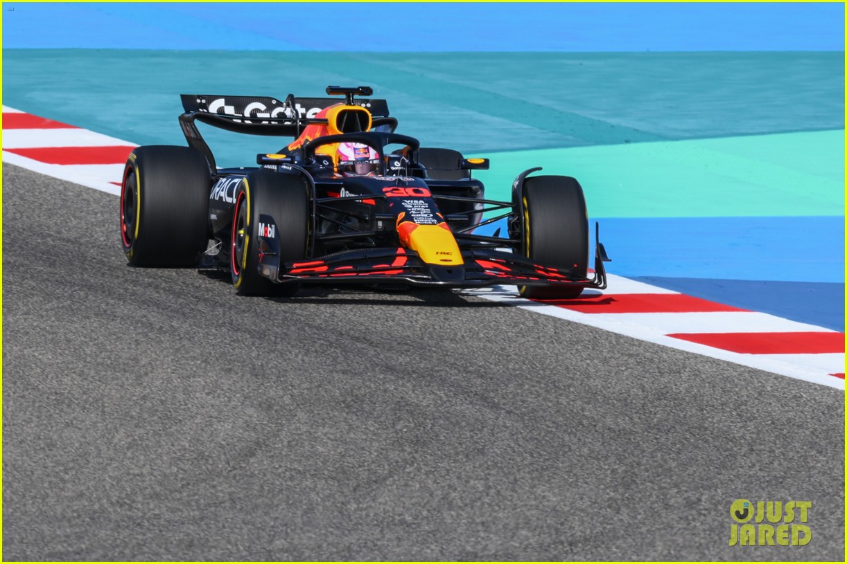 Red Bull's Max Verstappen & Liam Lawson Film Content & Hit the Track For First Time in RB21 ...