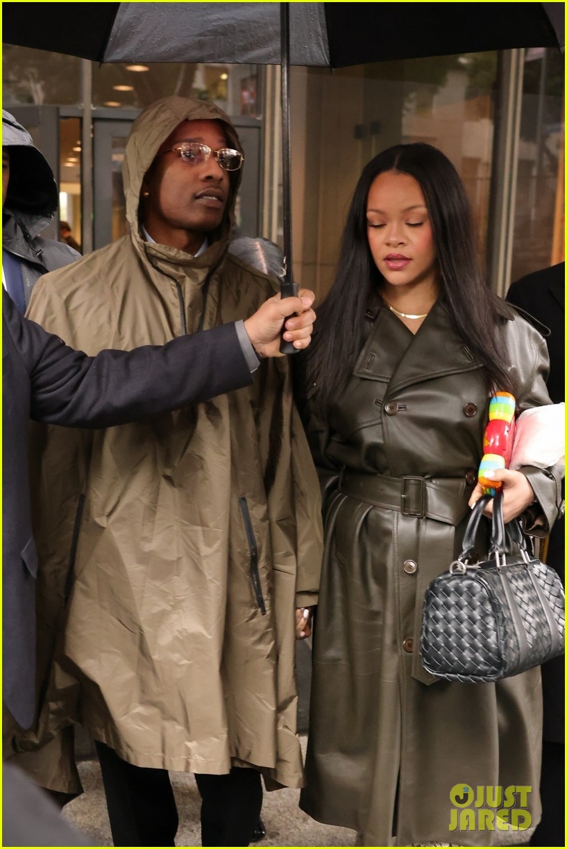 Rihanna Leaves Court With A$AP Rocky After Attending With Their Sons ...