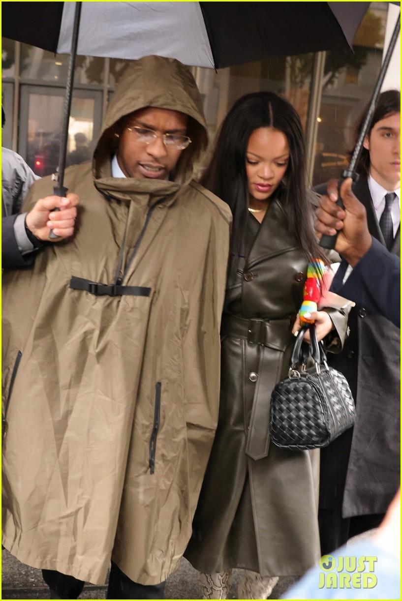 Rihanna Leaves Court With A$AP Rocky After Attending With Their Sons ...