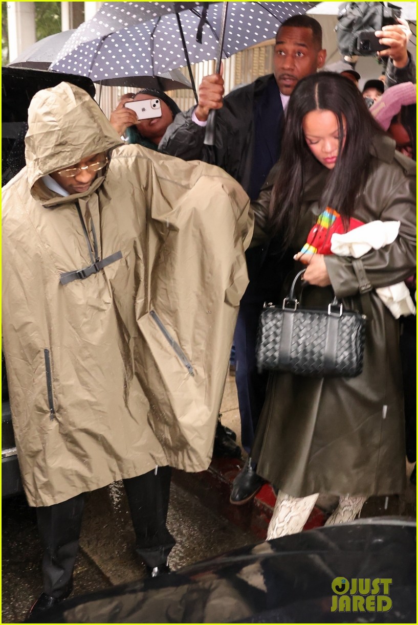 Rihanna Leaves Court With A$AP Rocky After Attending With Their Sons ...