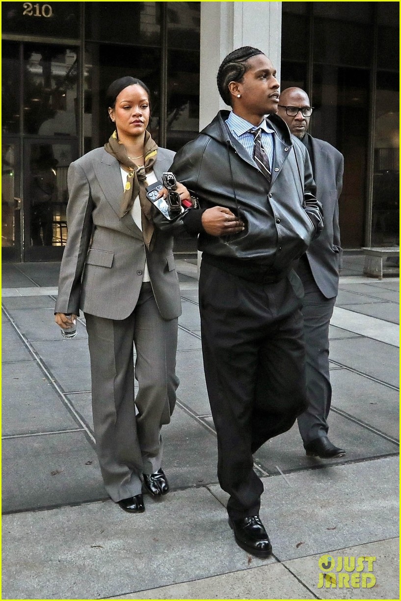 Rihanna Supports Partner A$AP Rocky During Another Day in Court: Photo ...