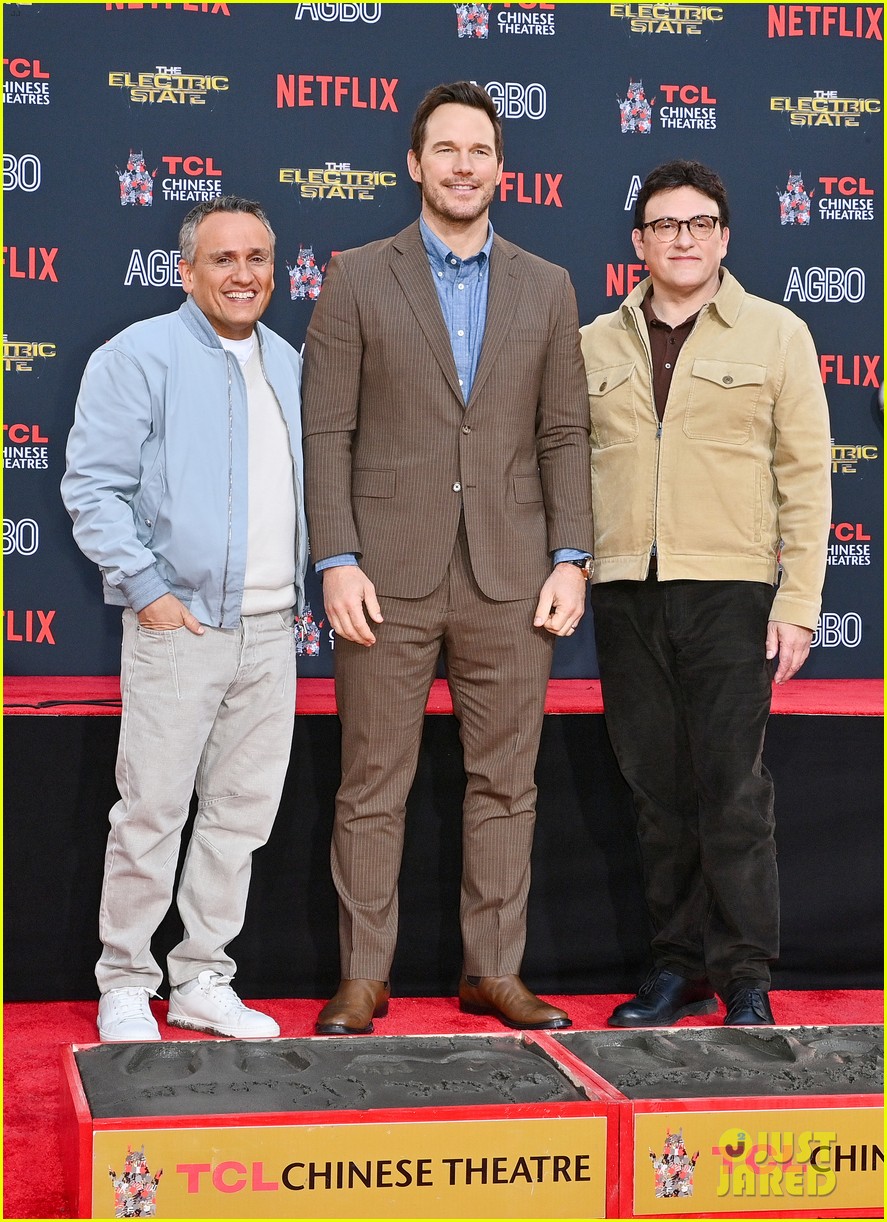 Chris Pratt, Alison Brie, & Yvette Nicole Brown Support Russo Brothers at Hand & Footprint ...