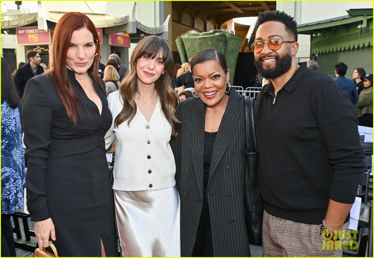 Chris Pratt, Alison Brie, & Yvette Nicole Brown Support Russo Brothers at Hand & Footprint ...