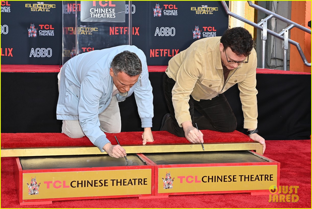 Chris Pratt, Alison Brie, & Yvette Nicole Brown Support Russo Brothers at Hand & Footprint ...