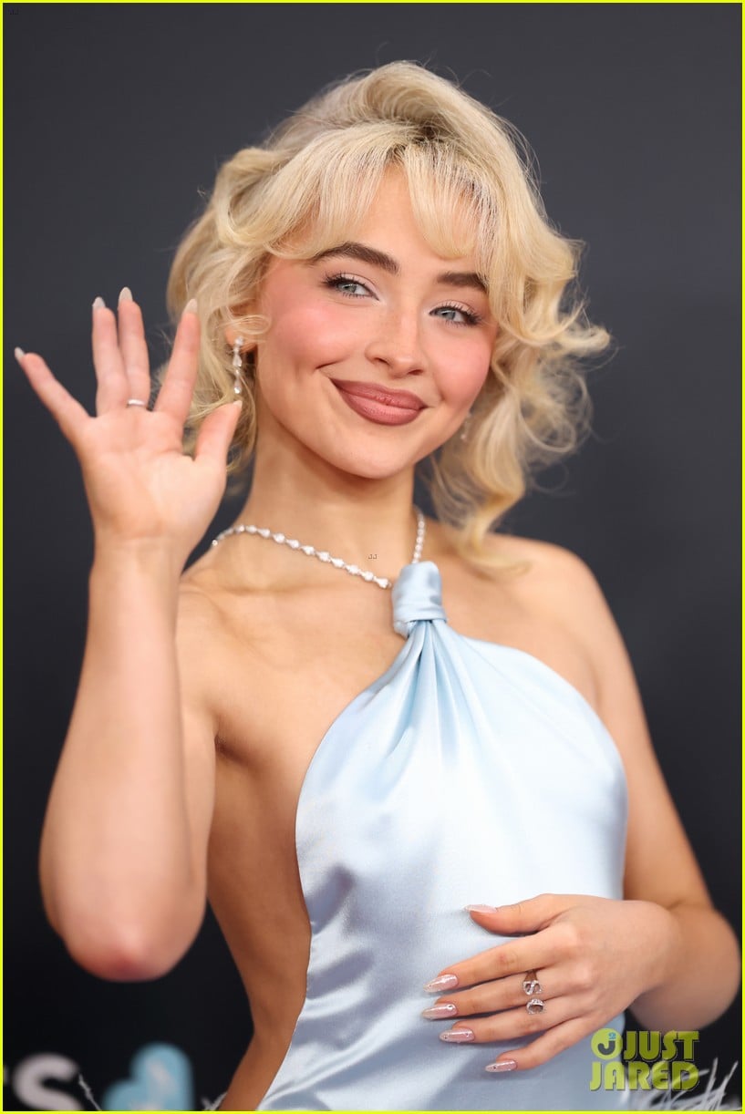 Sabrina Carpenter is a Powder Blue Princess at Grammys 2025: Photo 5120050 | Grammys Photos ...