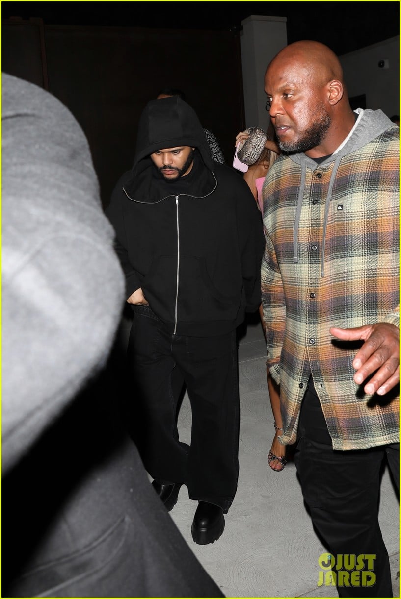 The Weeknd & Girlfriend Simi Khadra Hit Up Grammys 2025 After Party ...