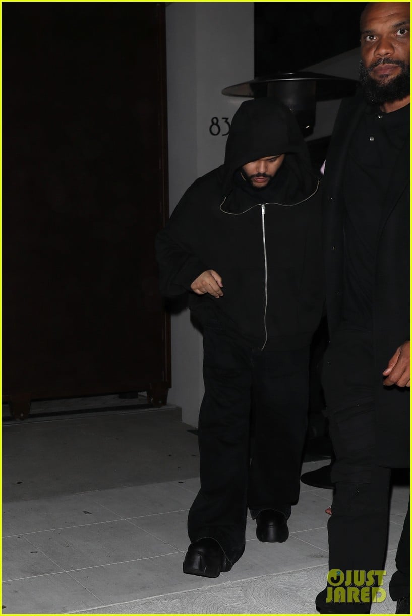 The Weeknd & Girlfriend Simi Khadra Hit Up Grammys 2025 After Party ...