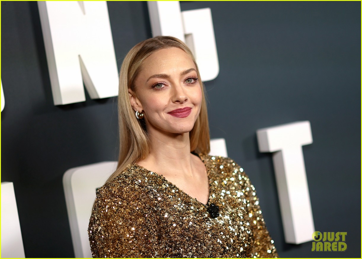 Amanda Seyfried Glitters in Gold at Premiere of Her New Series 'Long ...
