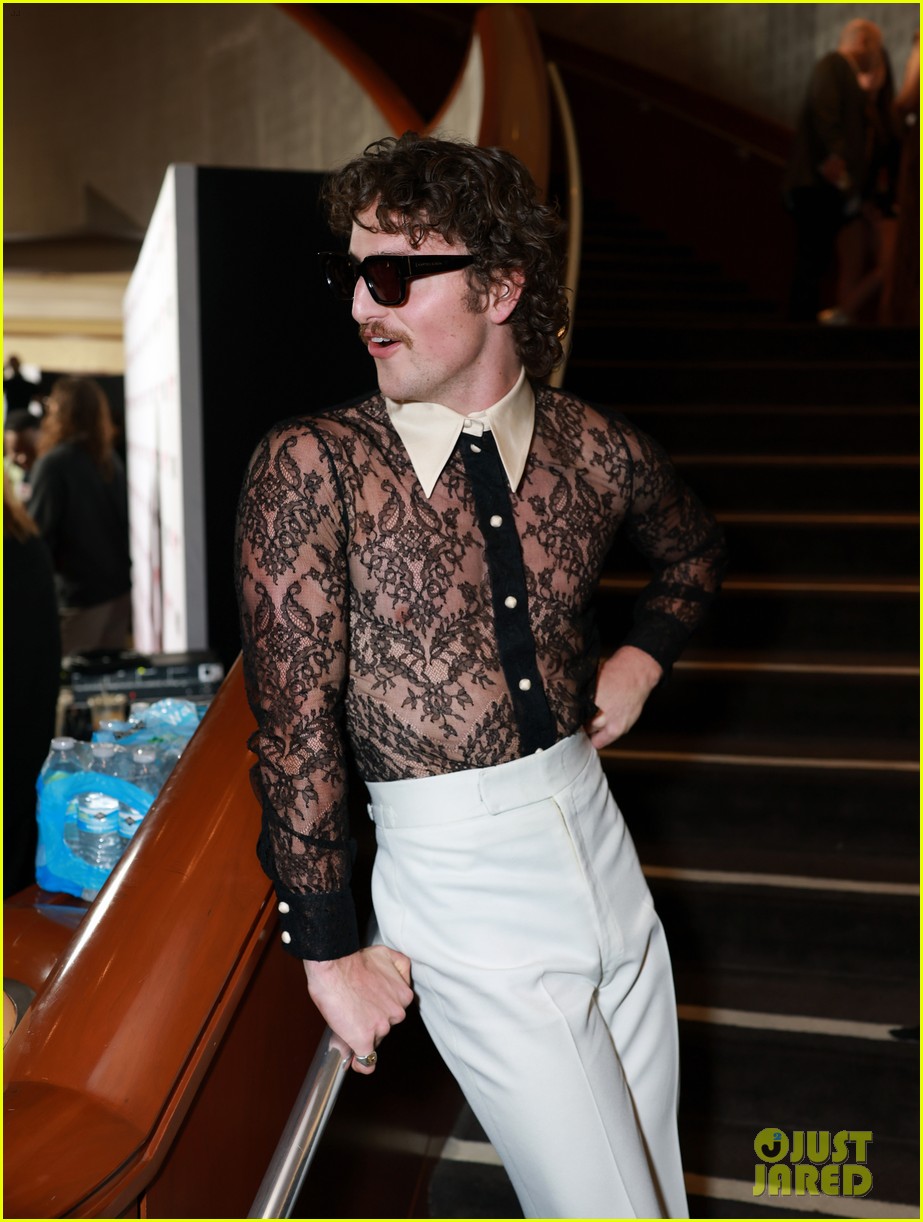 Benson Boone Wears a Sheer Lace Top at the iHeartRadio Music Awards 2025: Photo 5137812 | Photos ...