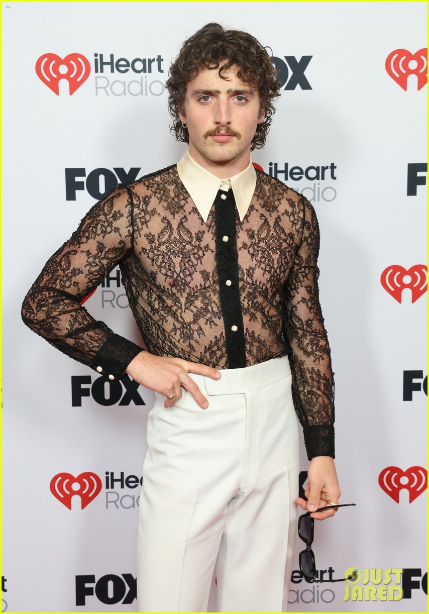 Benson Boone Wears a Sheer Lace Top at the iHeartRadio Music Awards 2025: Photo 5137814 | Photos ...