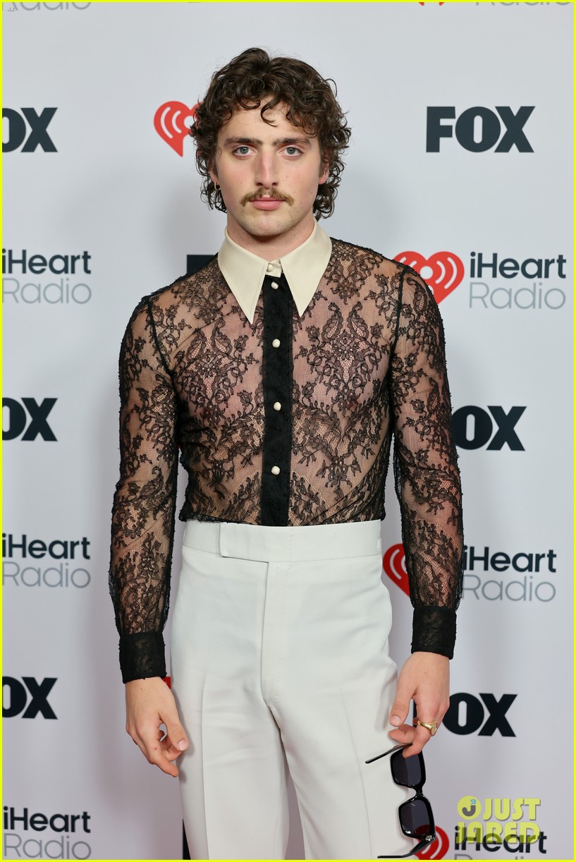 Benson Boone Wears a Sheer Lace Top at the iHeartRadio Music Awards 2025: Photo 5137815 | Photos ...