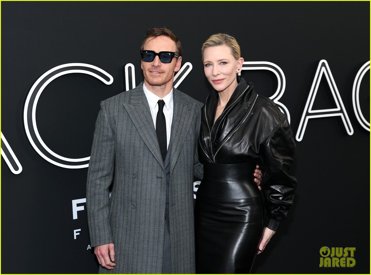 Cate Blanchett, Michael Fassbender, & More Premiere New Spy Thriller 'Black Bag' in NYC: Photo ...