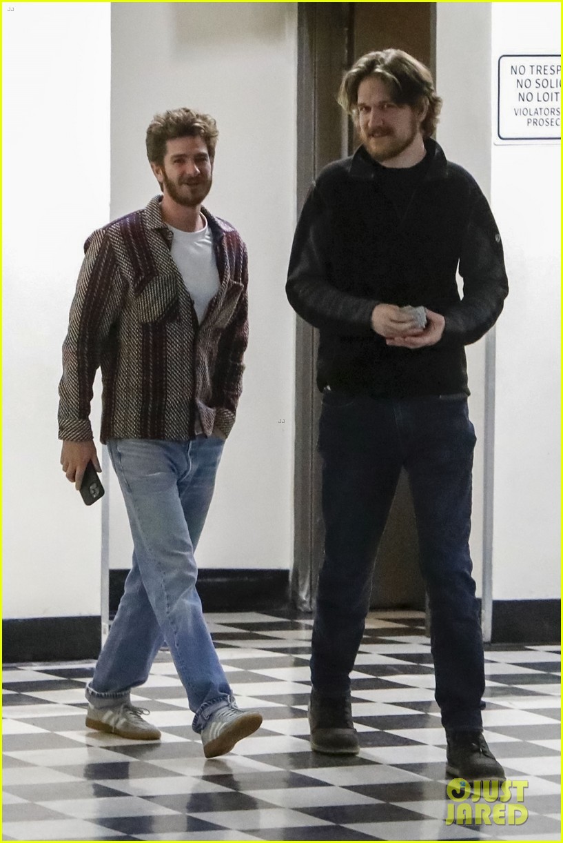 Andrew Garfield & Bo Burnham Hang Out, Grab Dinner at Sushi Park: Photo ...