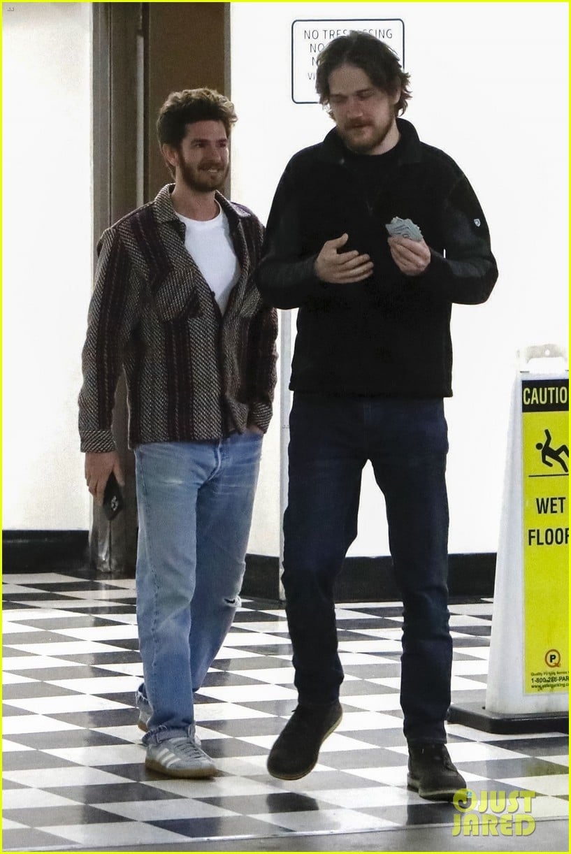 Andrew Garfield & Bo Burnham Hang Out, Grab Dinner at Sushi Park: Photo ...