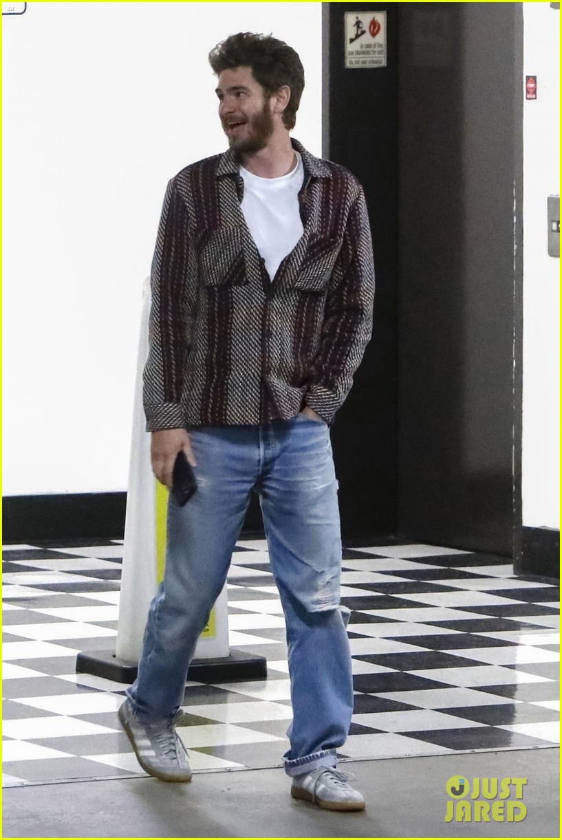 Andrew Garfield & Bo Burnham Hang Out, Grab Dinner at Sushi Park: Photo ...