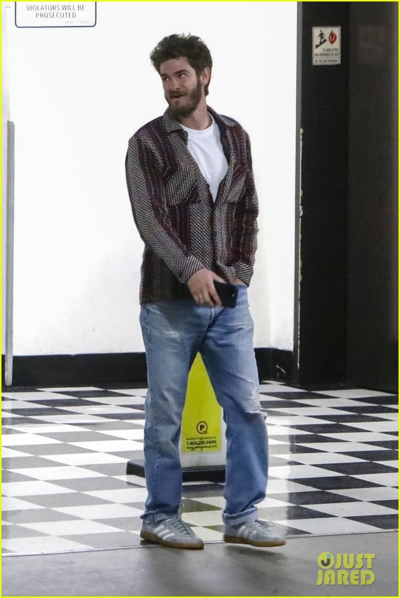 Andrew Garfield & Bo Burnham Hang Out, Grab Dinner at Sushi Park: Photo ...