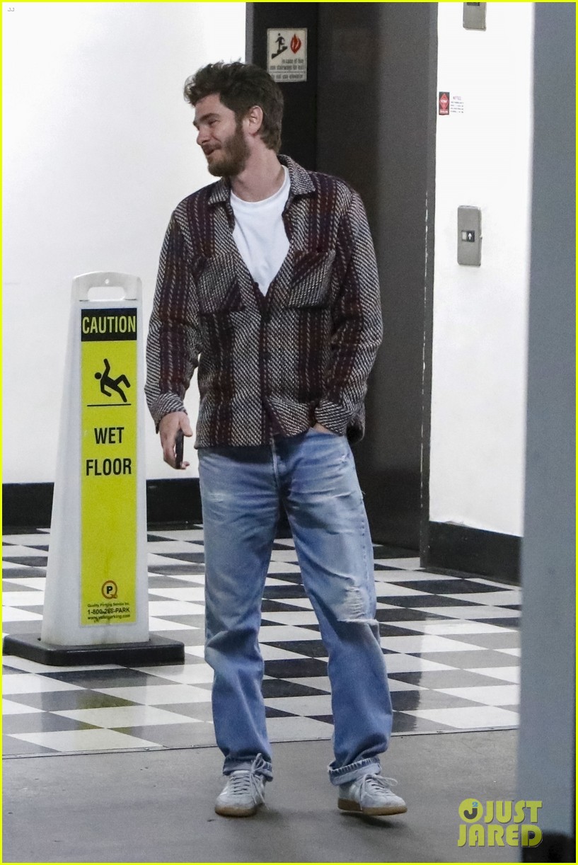 Andrew Garfield & Bo Burnham Hang Out, Grab Dinner at Sushi Park: Photo ...