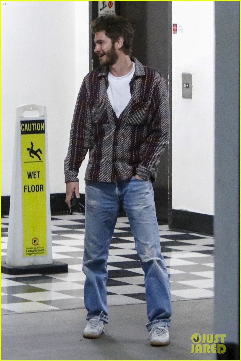 Andrew Garfield & Bo Burnham Hang Out, Grab Dinner at Sushi Park: Photo ...