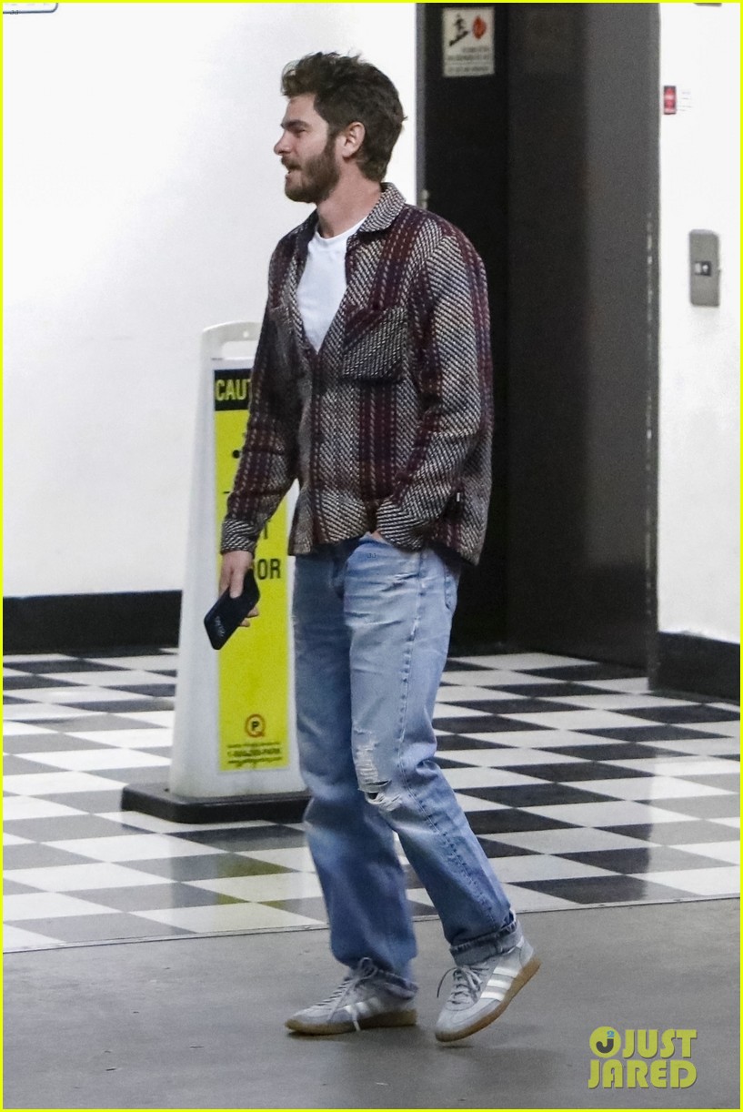 Andrew Garfield & Bo Burnham Hang Out, Grab Dinner at Sushi Park: Photo ...