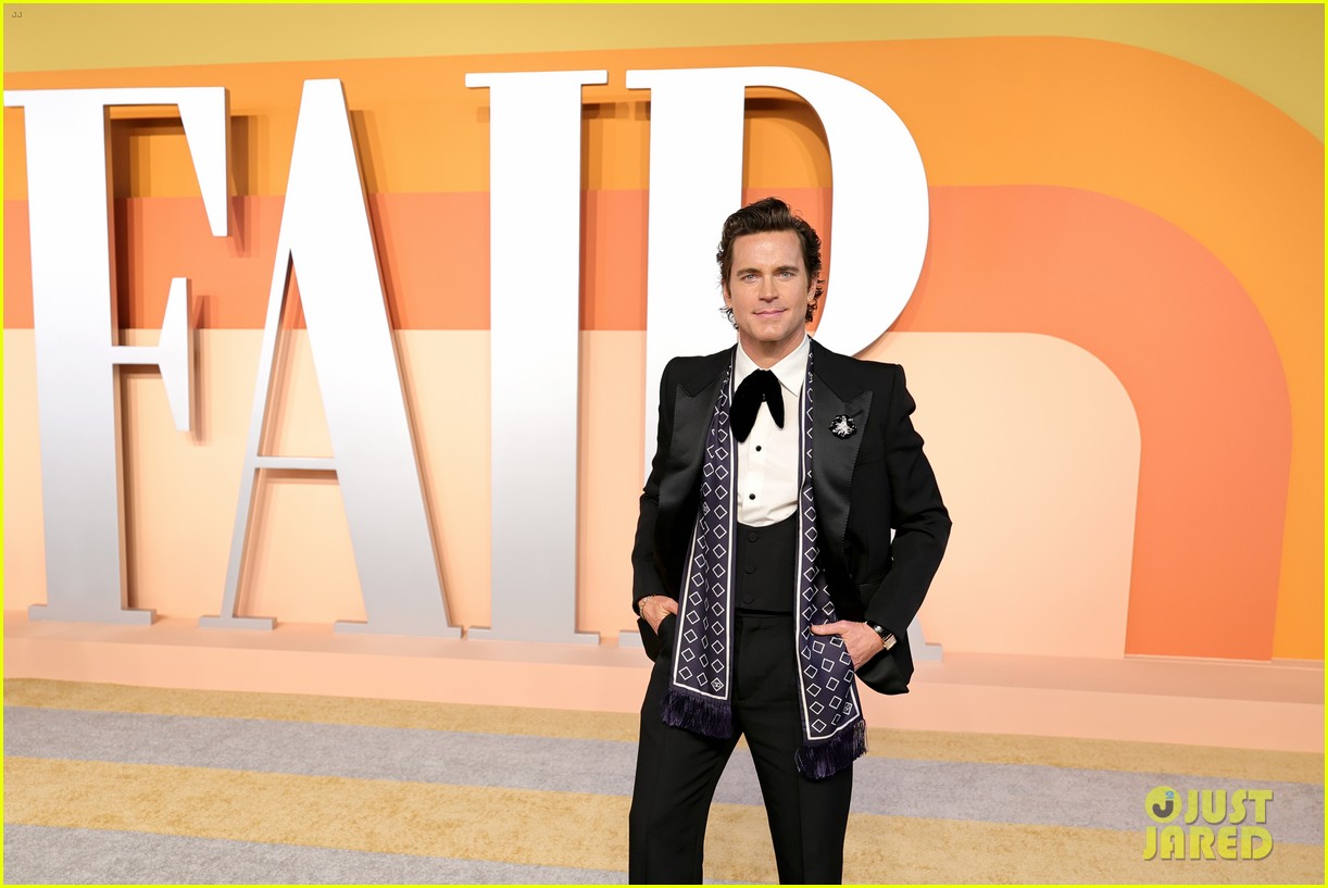 Matt Bomer & Husband Simon Halls Attend Vanity Fair Oscar Party 2025 ...