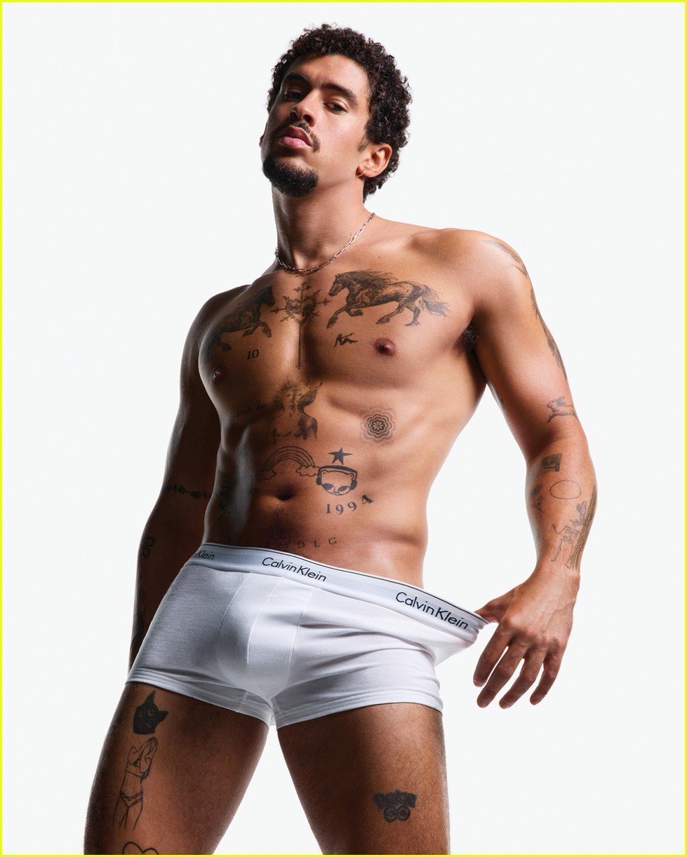 Bad Bunny Strips Down for Calvin Klein Campaign - Buy the Same Underwear On Sale Now!: Photo ...